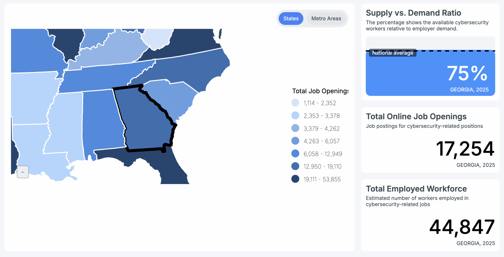 Cybersecurity Degree Programs in Georgia